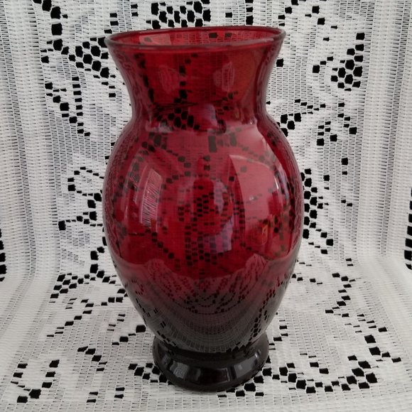 Anchor Hocking | Accents | Vintage Anchor Hocking Royal Ruby Glass ...